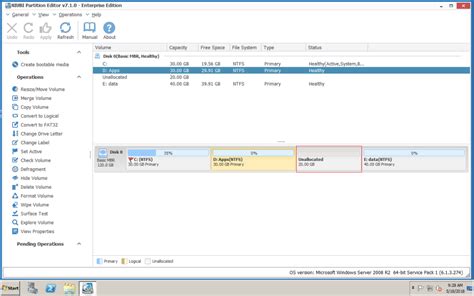 Merge Partitions And Unallocated Space In Windows Server 2008