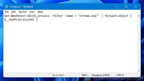 how to auto set priority and affinity in windows 11 10 with script