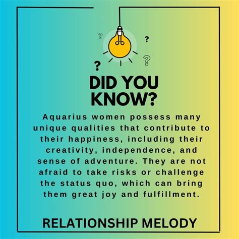 Unlocking Joy Aquarius Womans Happiness Secrets Relationship Melody