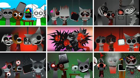 Phasse 1 2 3 4 5 6 Vs Phase 7 Vs Phase 8 To Phase 20 In Incredibox Sprunki Only Mix Youtube