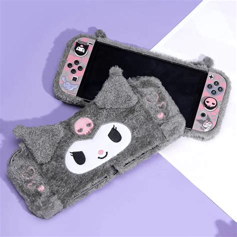 Funda Para Nintendo Switch Oled Accesorios De Felpa Kawaii Fundas
