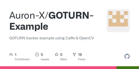 Github Auron X Goturn Example Goturn Tracker Example Using Caffe Opencv