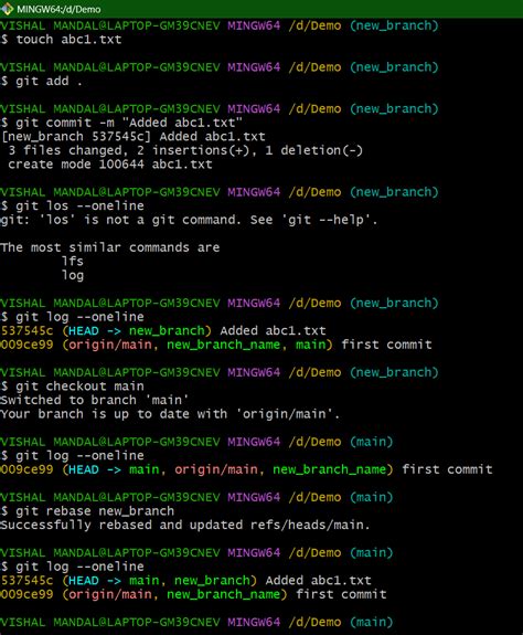 How To Use Git Rebase Geeksforgeeks