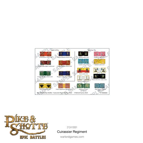 Pike And Shotte Epic Battles Cuirassier Regiment Kick Ass Mail Order