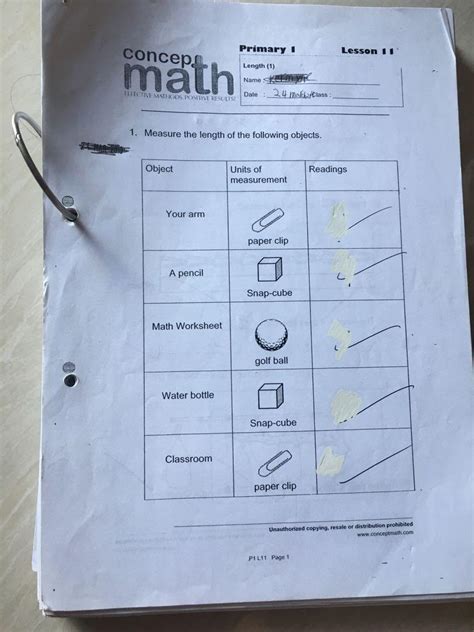 Primary 1 Mathematics By Maths Concept Hobbies And Toys Books
