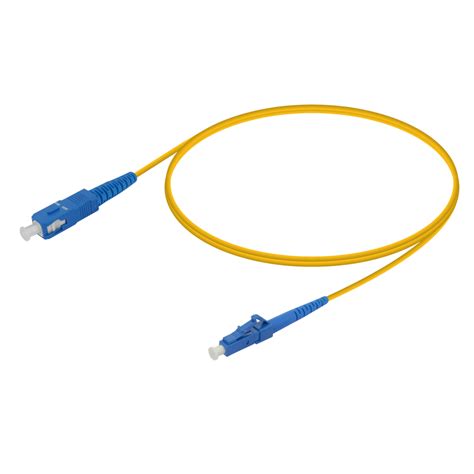 SC UPC LC UPC Single Mode G657 A2 Simplex Patch Cord 2 0mm Price
