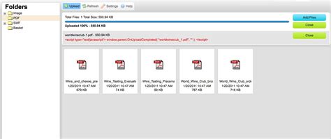 Ckfinder Does Not Refresh After File Upload Forums