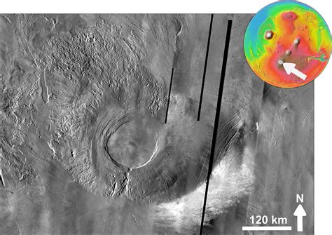 Arsia Mons Based On Themis Day Ir Picryl Public Domain Media Search