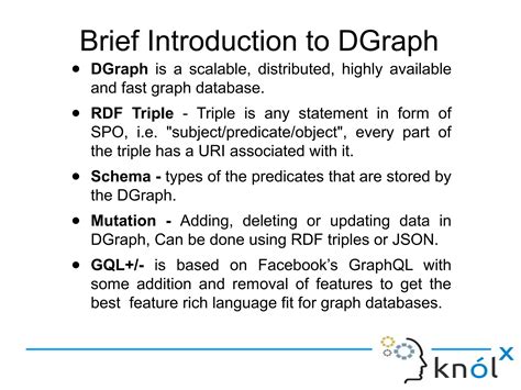 Dgraph Introduction To Basics And Quick Start Wratel Odp