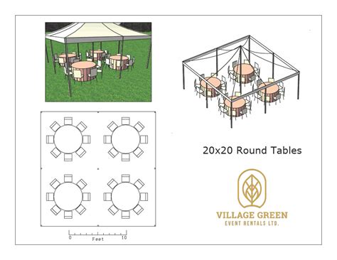 Victoria Tent Rentals Village Green Event Rentals