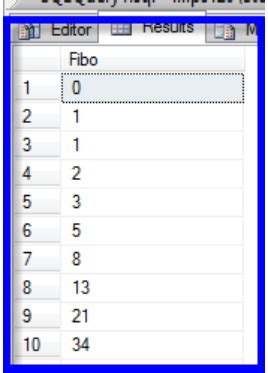 How To Generate Fibonacci Series In Sql Online Learning Center