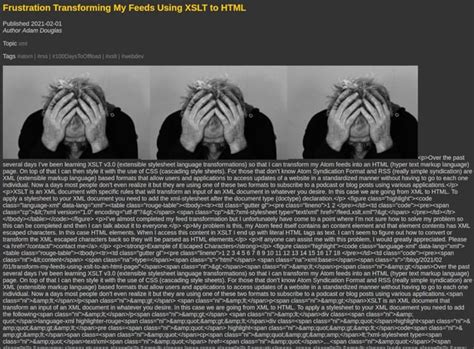 Xslt How Do I Handle Xml Escape Characters Rxml
