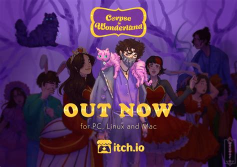 Seph Comms Open☁️ On Twitter Corpse In Wonderland Game Is Out Now