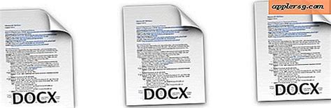 Sådan Batch Konverter DOCX filer til TXT format med textutil i Mac OS X