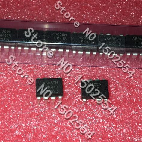 50PCS/LOT A6069H STR A6069H STRA6069H DIP7 Power management chip-in ...