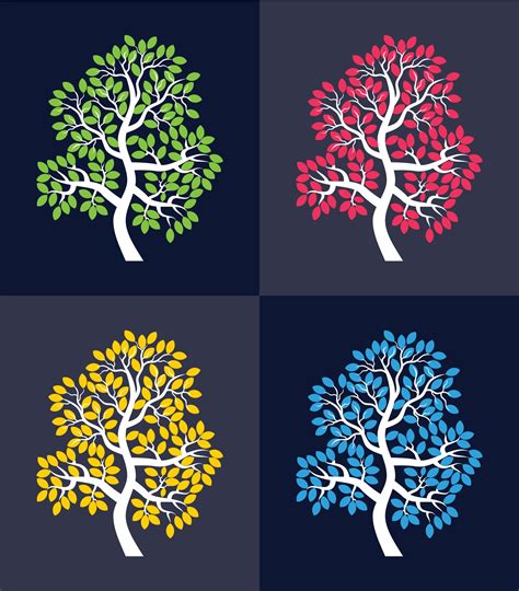 Signature Tree Design Concept Vector 2853383 Vector Art At Vecteezy