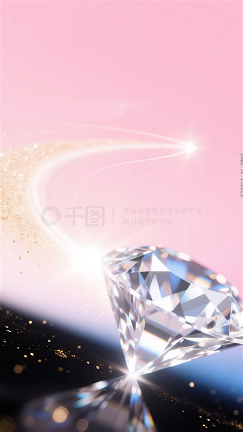 创意合成ai数字艺术 钻石星尘轻奢珠宝广告海报 Ai图片免费下载png格式2500像素编号71842250 千图网