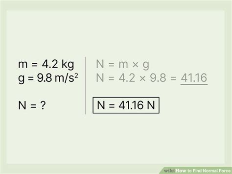 5 Ways To Find Normal Force WikiHow