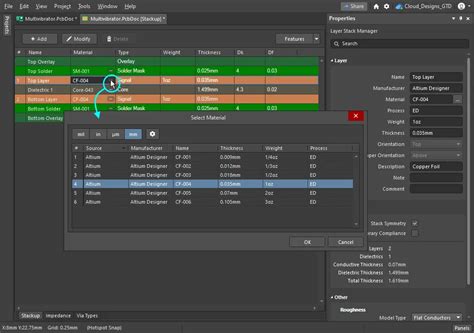 Defining The Layer Stack Altium Designer Technical Documentation