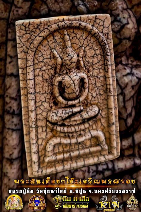 รุ่นสมเด็จขาโต๊ะ เจริญพร ๘ รอบ รุ่นแรก หลวงปู่อิ่ม ปญฺญาวุโธ วัดทุ่งนาใหม่ อำเภอพิปูน จังหวัด