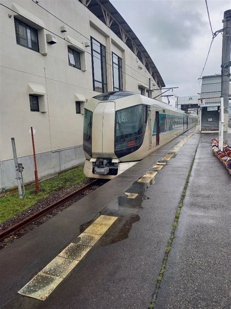 特急リバティ会津130号浅草行き会津田島駅 森の旅人のブログ