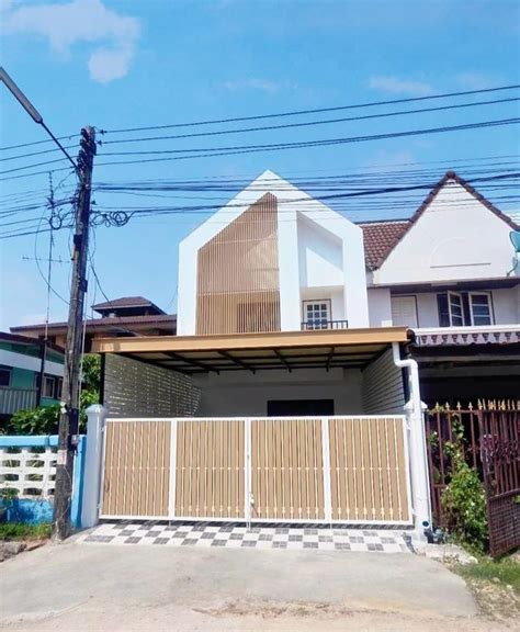 ขายบ้านดีบ้านสวยอ่างศิลาชลบุรี บ้านทาวน์เฮ้าส์ 2ชั้นหลังริม Ennxo