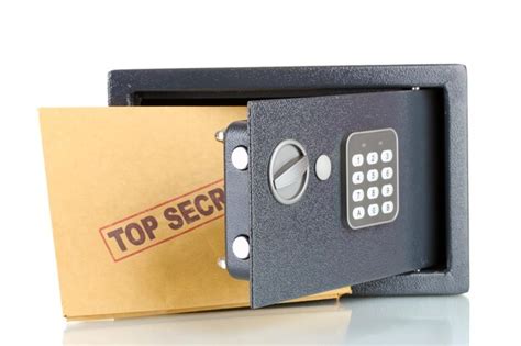 Premium Photo Safe And Envelope Isolated On White