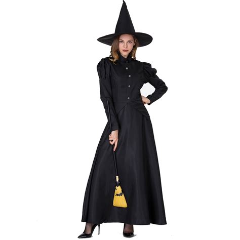 Women Witch Costume Halloween Carnival Costume Bla Vicedeal