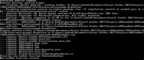 Amazon Web Services Aws C Lambda Function Code Not Deployed After