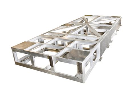 4 Mm Thick Powder Coating Steel Body Mig Welding Base Frame For