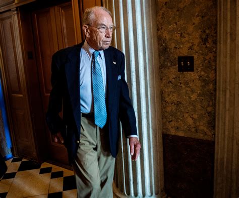 Opinion Chuck Grassley Is Not In Trouble Despite That New Poll