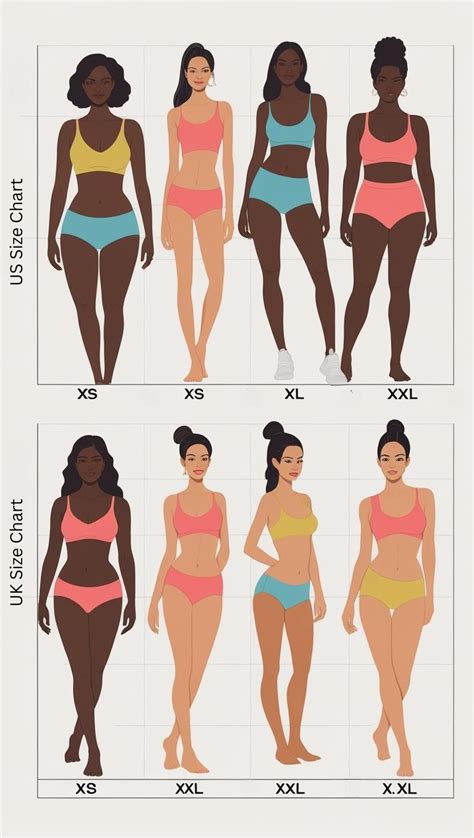 Size Chart For Women Find Your Perfect Fit Today