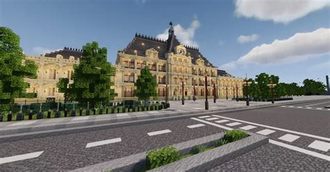 National Library And Archives Of New Shandian Minecraft Map