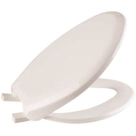 Premier Deluxe Quiet Close Elongated Plastic Toilet Seat With Lid In