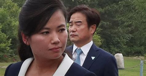 밀착 보좌 현송월지켜보는 김여정