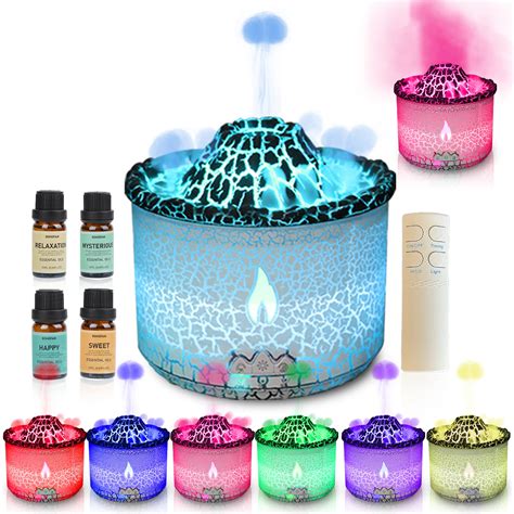 Bohofam Essential Oil Diffuser 360mlvolcano And Flame Diffuserhumidifier 2 Modediffusers For Bohofam Essential Oil Diffuser 360mlvolcano And Flame Diffuserhumidifier 2 Modediffusers For