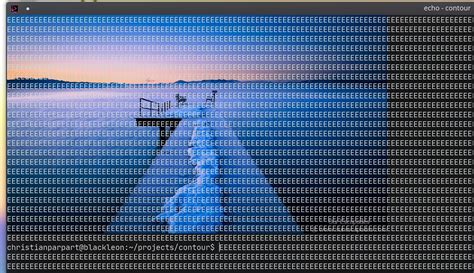 sixel images drawn behind pre existing text · issue 831 · contour terminal contour · github