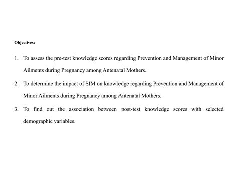 PPT ON Problem Statement Pptx Pregnancy Reproductive Health