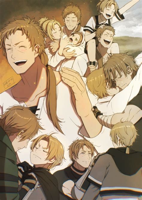 Anime Fandoms Mushoku Tensei Rudeus Greyrat Zenith Greyrat