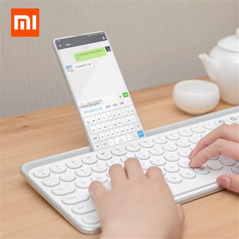 Xiaomi Miiiw Bluetooth Wireless Keyboard Dual Mode MWBK Keys GHz Multi System