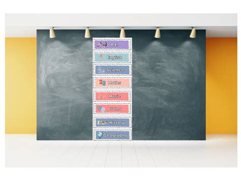 Mash Class Level Visual Timetable Ireland Infants 6th