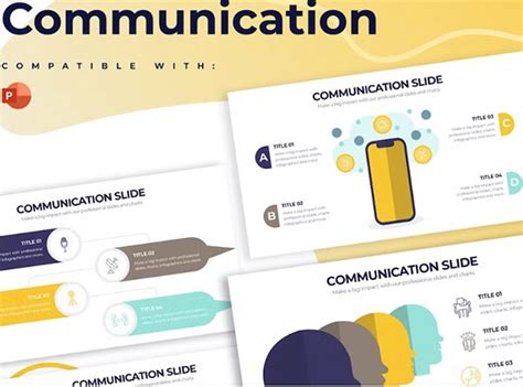 دانلود قالب پاورپوینت ارتباطات Communications