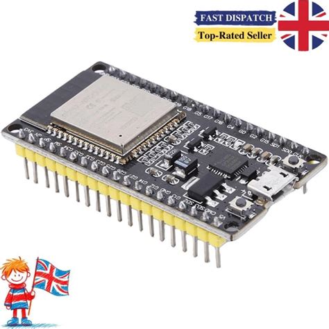 Esp Wroom 32 Development Board Dual Core Cpu Esp32 Expansion Board For Arduino £707 Picclick Uk