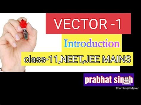 Vector Class Neet Jee Mains YouTube