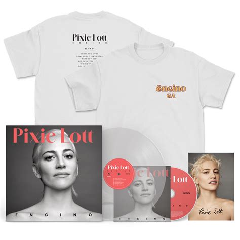 Pixie Lott Official Store Pixie Lott Clear Vinyl Ltd Edition Cd T Shirt Signed Print
