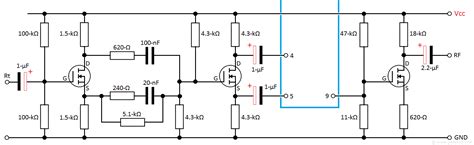 Quadraphonic SQ Decoder Circuit Diagram Large Image