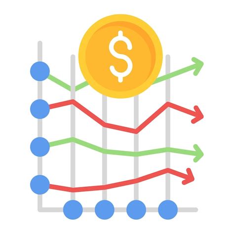 Premium Vector Graph Vector Illustration