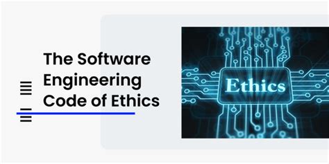 the essential software engineering code of ethics institute of data