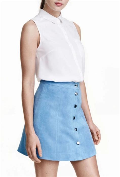 Женская замшевая юбка на пуговках Atmosphere — цена 130 грн в каталоге Мини юбки Купить женские