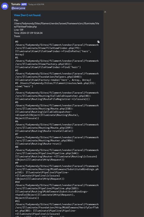 GitHub Tomatophp Filament Discord Send Notification To Discord Channel Webhook Using Native